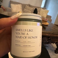 Maid of Honor Proposal Candle, Smells Like You're A MOH, Custom Wedding ...