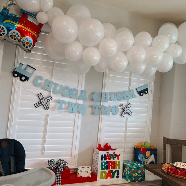 Train Balloon 20" -train Party Train Birthday Baby Shower All Aboard ...