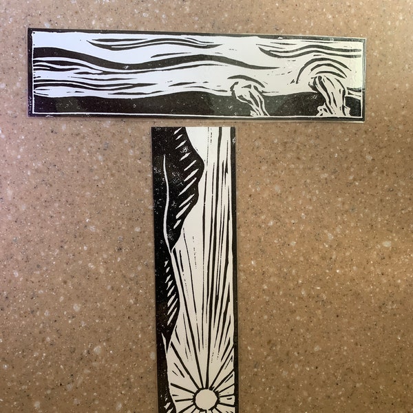 Octopus Block Print, Original Linocut, Ocean Print, Ocean Art, Octopus ...