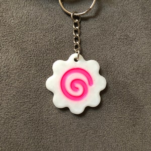 Fish Cake Keychain - Etsy