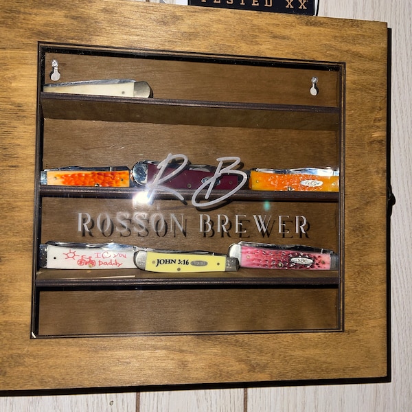 Knife Display Case, Pocket Knive Display Case, Pocket Knife Display ...