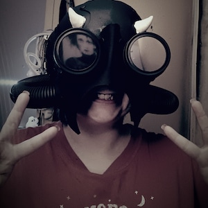 Impera Era Nameless Ghoul / Ghoullette Helmet Handmade Cosplay Helmet ...