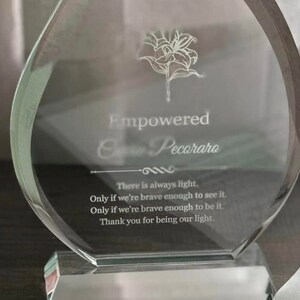 Personalized Crystal Employee Retirement Appreciation Gift - Etsy