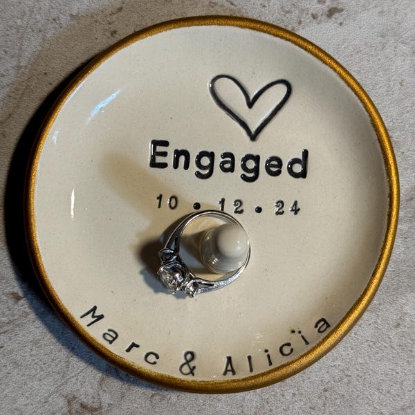 Heart, Jewelry Dish, Ring Dish, Ring Holder, Party Favor, Turquoise ...
