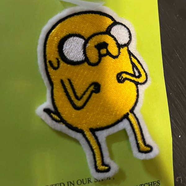 Jake the Dog - Adventure Time Iron on Patch - Etsy