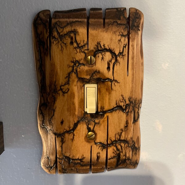 Rustic Cedar - Light Switch Covers, Switch Plates, Wall Plates, Plug ...