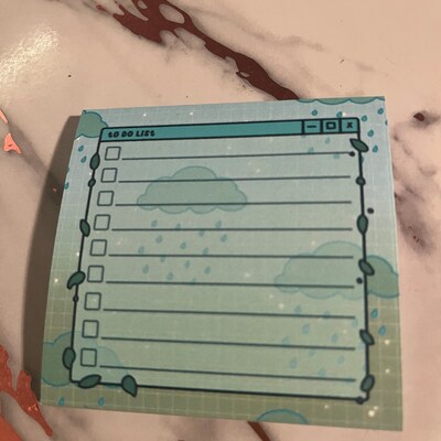 Sparkles Aesthetic Sticky Note - Etsy