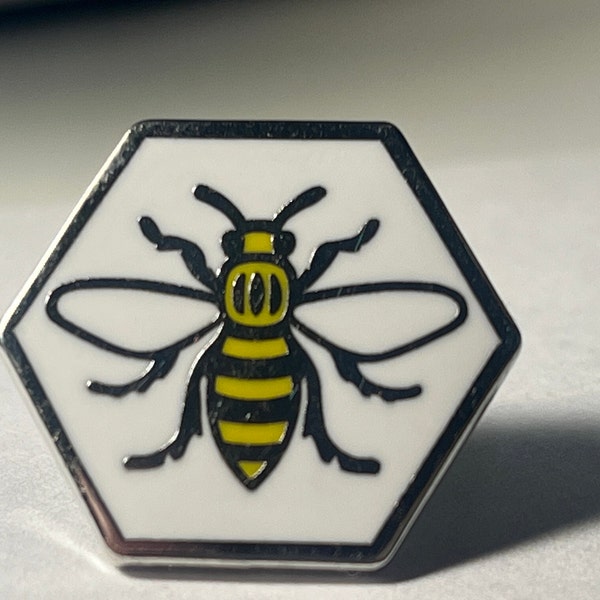 Manchester Worker Bee Sticker - Vinyl Sticker Mancunian Gift Car ...