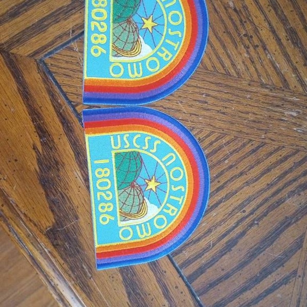 Black - Blue USCSS Nostromo Crew Costume Patch - Etsy