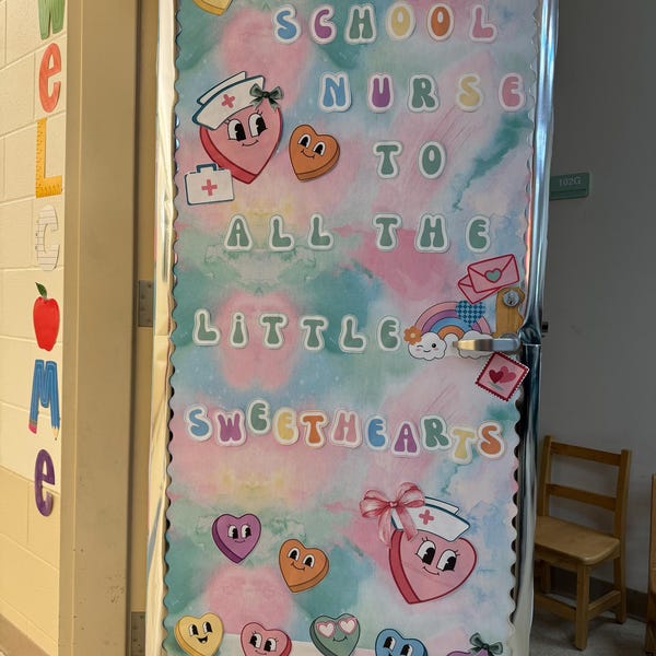 Winter Flu Bulletin Board Kit: School Nurse Office Decor (PDF Printable ...