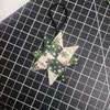Scandinavian Folded Fabric Star Digital Pattern, Christmas Decoration ...