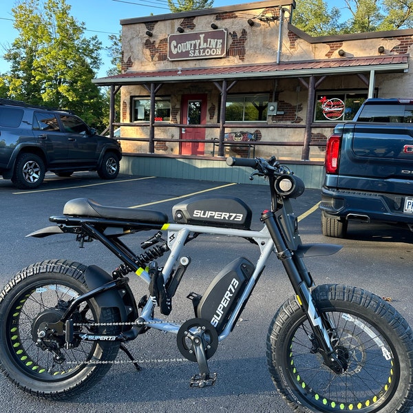 Ariel Rider Grizzly Electric Bike X Class Cargo Crate, Aluminum Basket ...