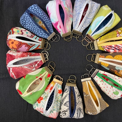 Key Fob Coin Pouch Pattern - Etsy