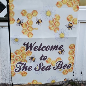 Personalized Garden Flag Honey and Bee Custom Yard Flag - Etsy