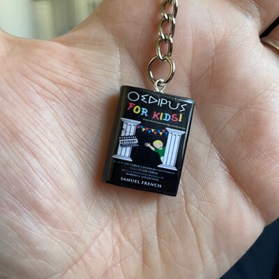 CUSTOM BOOK KEYCHAIN Personalized Gift for Book Lovers Personalized ...