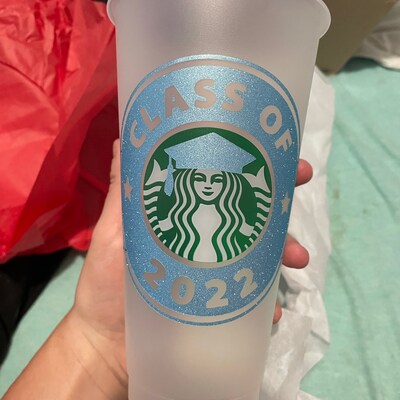 Class of 2024 Graduate Starbucks Cold Cup Tumbler - Etsy