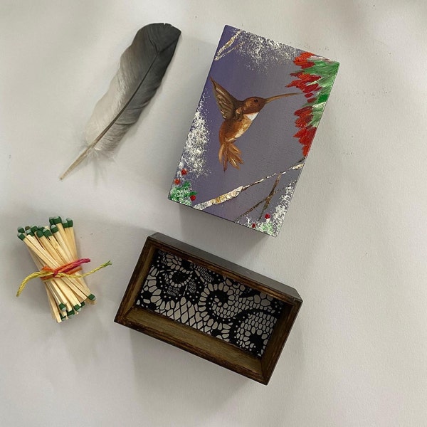 Unfinished Wood Oversized Matchbox - Etsy