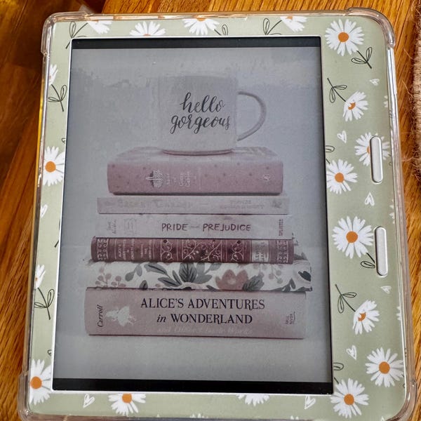 Spooky Season Retro Kindle Insert for Clear Case Kindle Skin Paperwhite ...