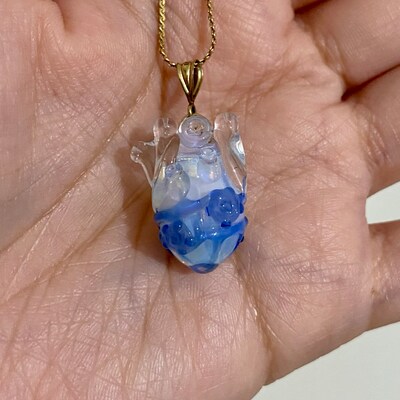 Handmade Glass Duck, Keer Duck Desktop Ornament - Etsy