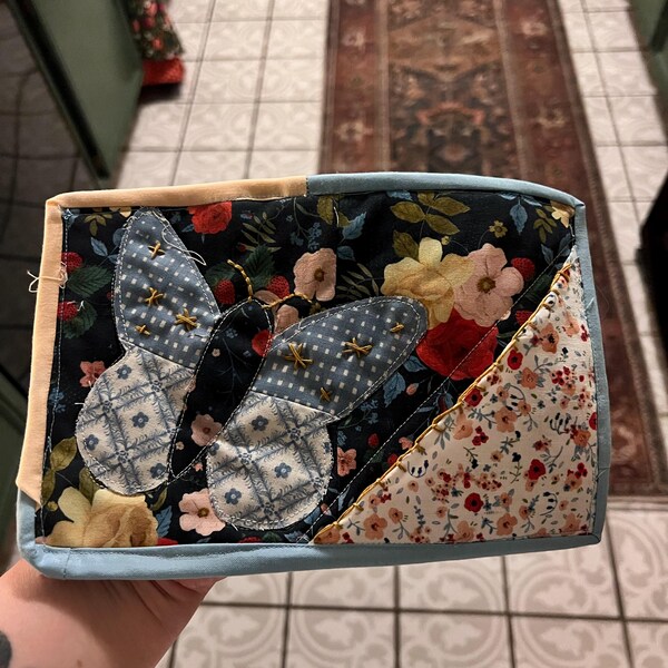 Butterfly Pocket Mug Rug Pattern - Etsy