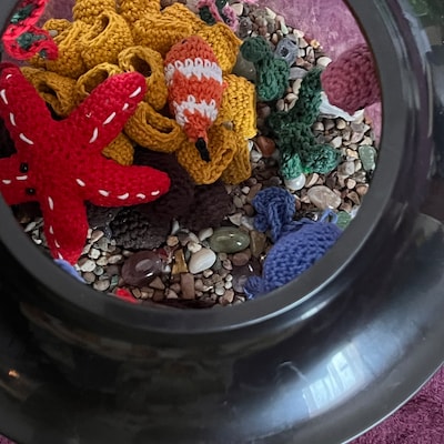 PDF Pattern Download, Crochet Aquarium, Amigurumi Aquarium, Crochet ...