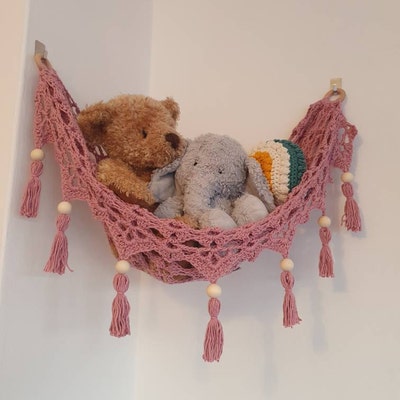 Happy Hammock Crochet Pattern, Fruit Hammock, Boho Wall Hanging, Wall ...