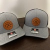 Personalized Father/son Matching Leather Patch Hat | Father Son Hats ...