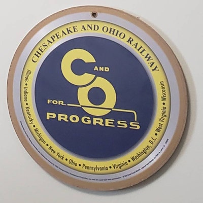 Baltimore & Ohio Railroad Logo Wood Plaque / Sign - Etsy