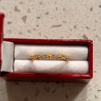 August Birth Ring, Birthstone Ring, Birthflower Ring, Gold Ring ...
