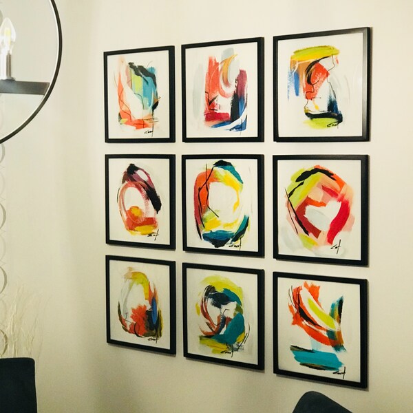 Buy Fine Art Prints, Contemporary Art, Square Prints, Abstract ...