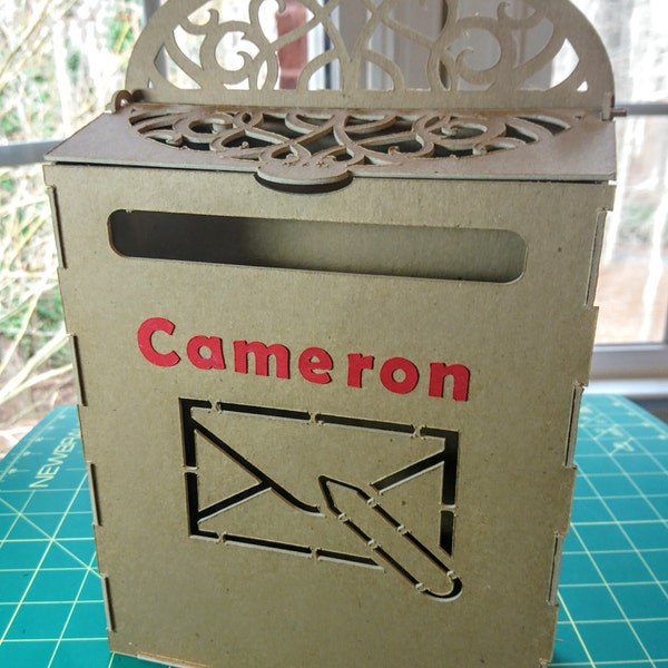 Laser Cut Mail Box. Laser Cut Files SVG, DXF, CDR Vector Plans, Laser ...