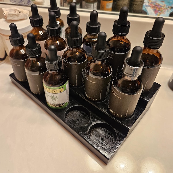 Perfume Sample Holders Fragrance Organizer Atomizer Storage 2-5 Ml ...