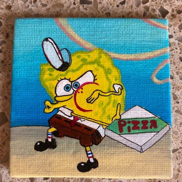Bunny Killua Painted Manga Panel (6"x6") - Etsy