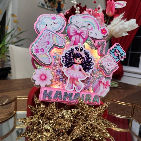 Cake Topper Family Prouddecoration for Party Birthday Cake Decoration ...