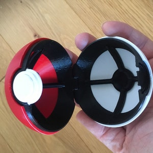 GS Pokeball Replica Functioning Button Release Lid - Etsy UK