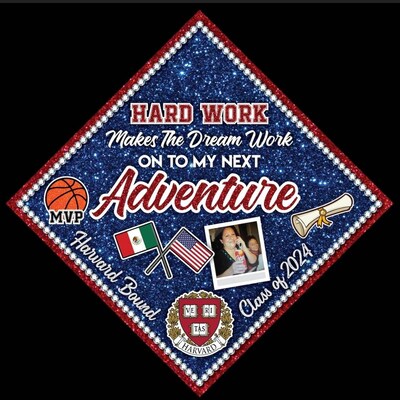 Grad Cap Topper God Favored Me , Graduation Cap Decorations by Tassel ...