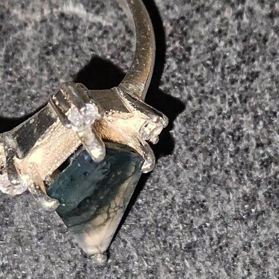 Feather Flute Ring, Krishna Flute Ring, 18K Gold Plated, Enamel Ring ...