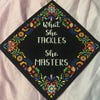 Embroidered Graduation Cap Topper | Lemon Graduation Cap Decoration ...