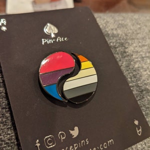 Progress Pride Bar Pin Subtle LGBT Accessory Minimalist Enamel | Etsy