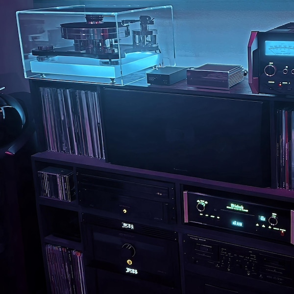 Marantz Clear Acrylic Lucite Turntable Dust Cover TT 15S1 Vintage ...