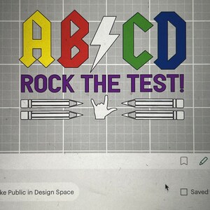 ABCD Learning Rocks Shirt PNG, Teacher Rock Shirt SVG, Teach Love ...