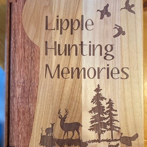 Personalized Hunting Memories Photo Album, Hunting Gift, Deer, Turkey ...