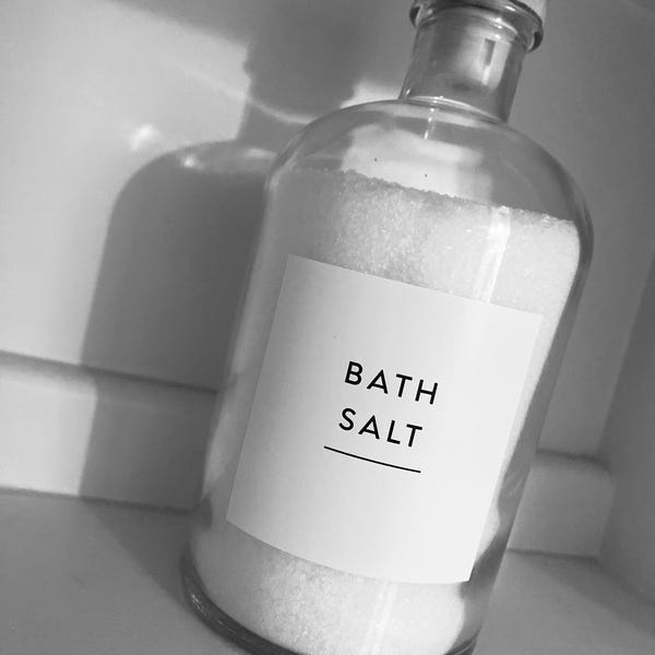 Minimalist Pantry Labels for Kitchen Organization • Water-resistant ...