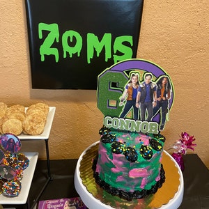 Zombies 2 Disney Werewolf Cake Topper Zombies 2 Disney Cumpleaños ...