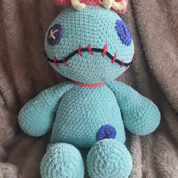Scrump Pattern, Rag Doll, Lilo Doll, Scrump Crochet Pattern - Etsy