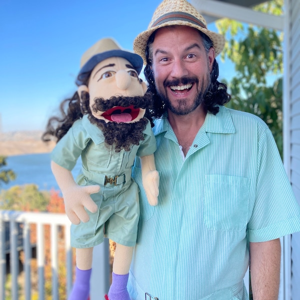 Custom Made Look Alike Portrait Muppet Puppet Lover Gift Hand Puppet ...