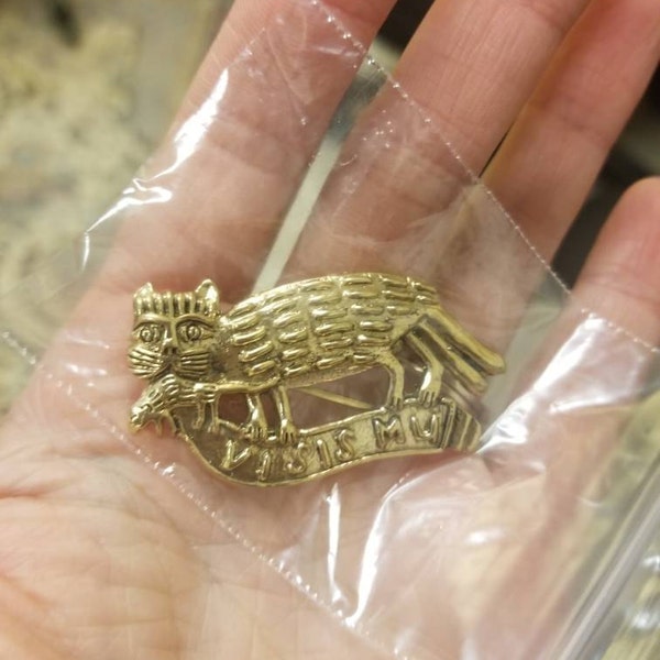 Medieval Pilgrim Badge "visis Mu" (i’ve Caught the Mouse”). Replica of ...