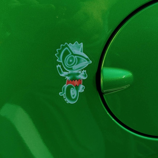 Yin Yang Koi Fish CLEAR Vinyl Sticker || ATLA || Waterproof - Etsy