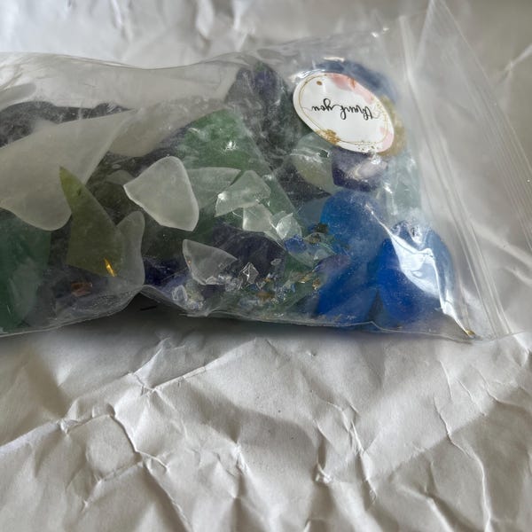 Cobalt Blue Sea Glass Beach Glass Ocean Tumbled Sea Glass Bulk Pieces ...
