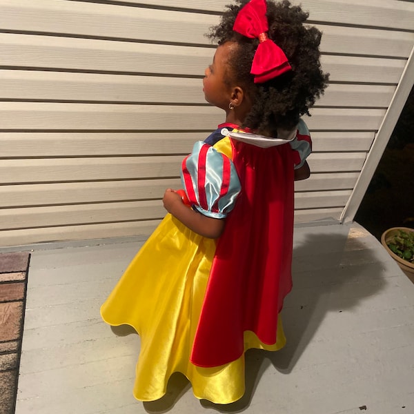 Handmade Snow White Dress-snow White Costume- Disney Princess ...